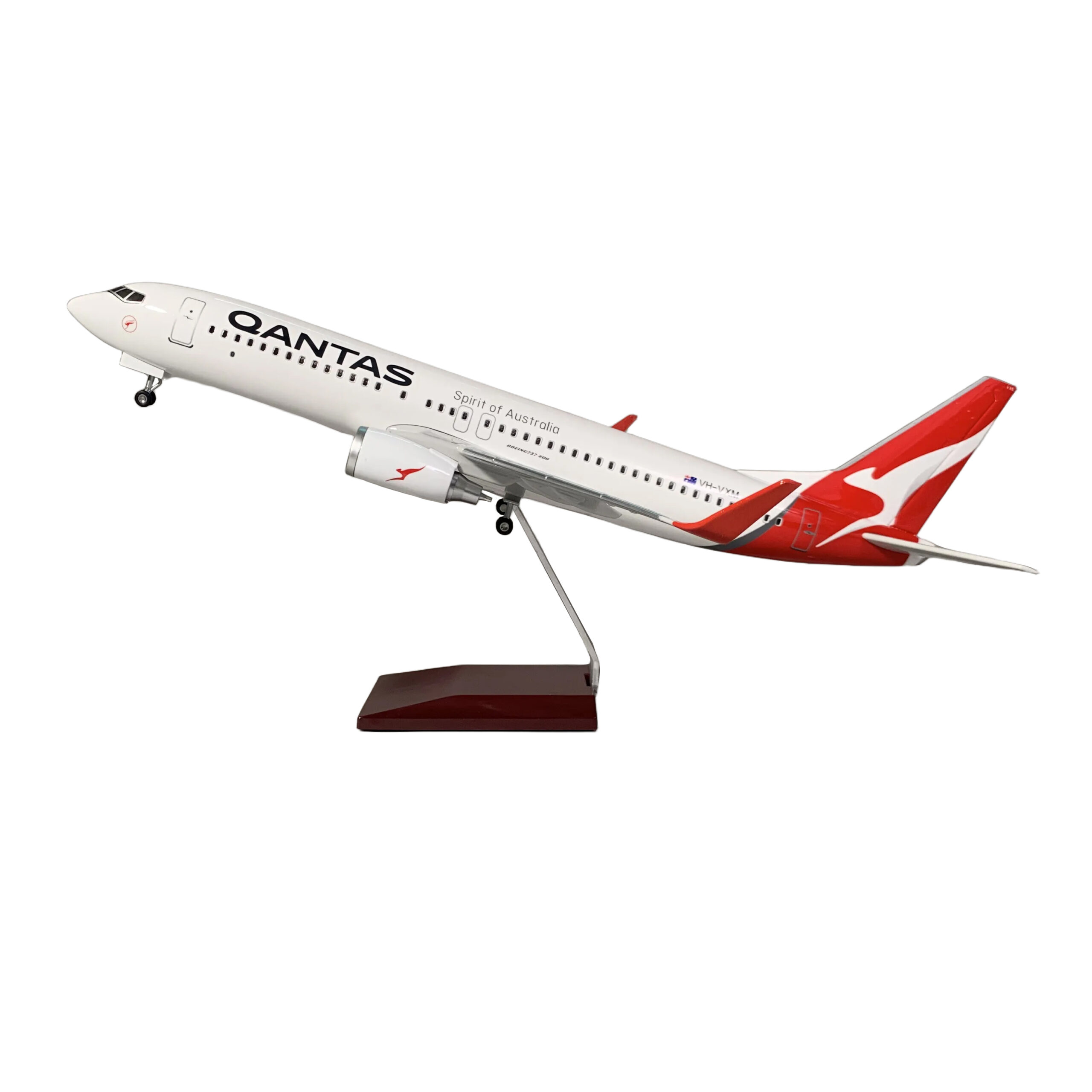Aircraft Buyer Models Scale 1/85 Large Airplane Boeing 737-800 Qantas ...