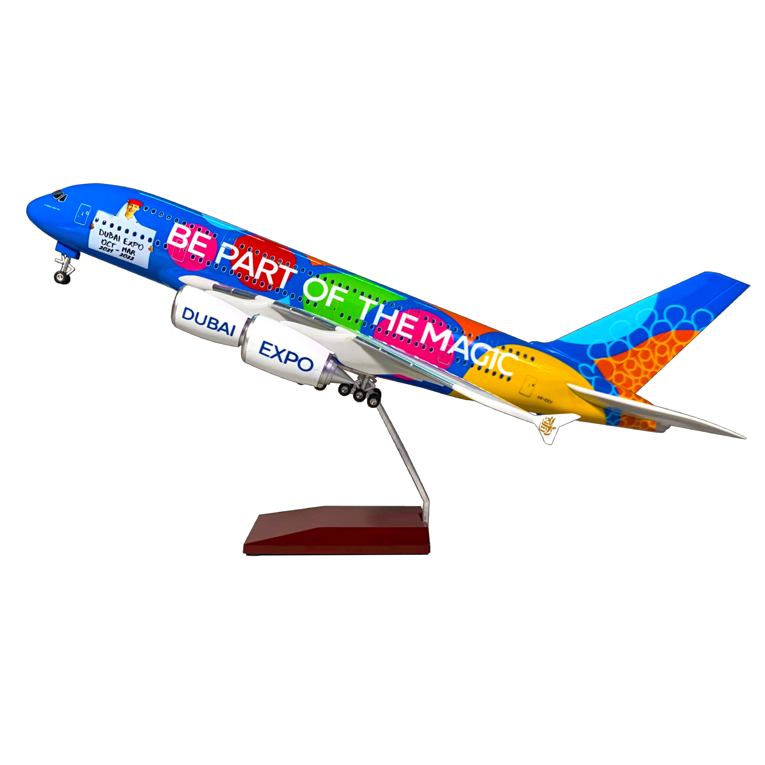 Aircraft Buyer Models Scale 1/160 Large Airplane Model Emirates Airbus ...