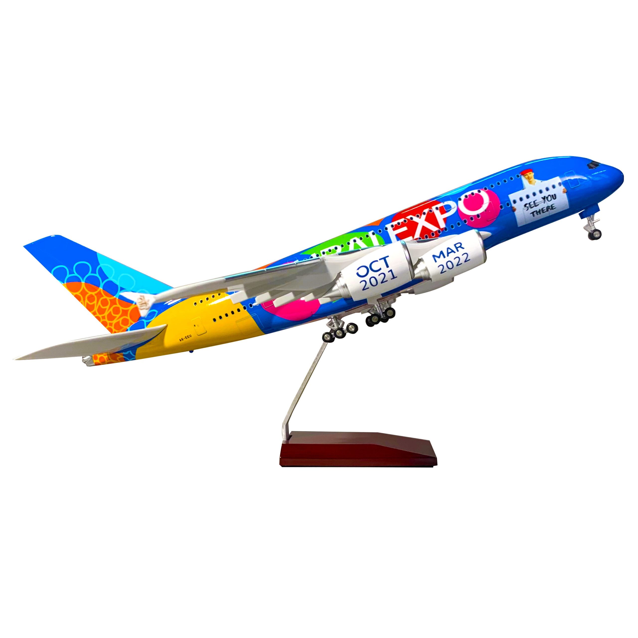 Aircraft Buyer Models Scale 1/160 Large Airplane Model Emirates Airbus ...