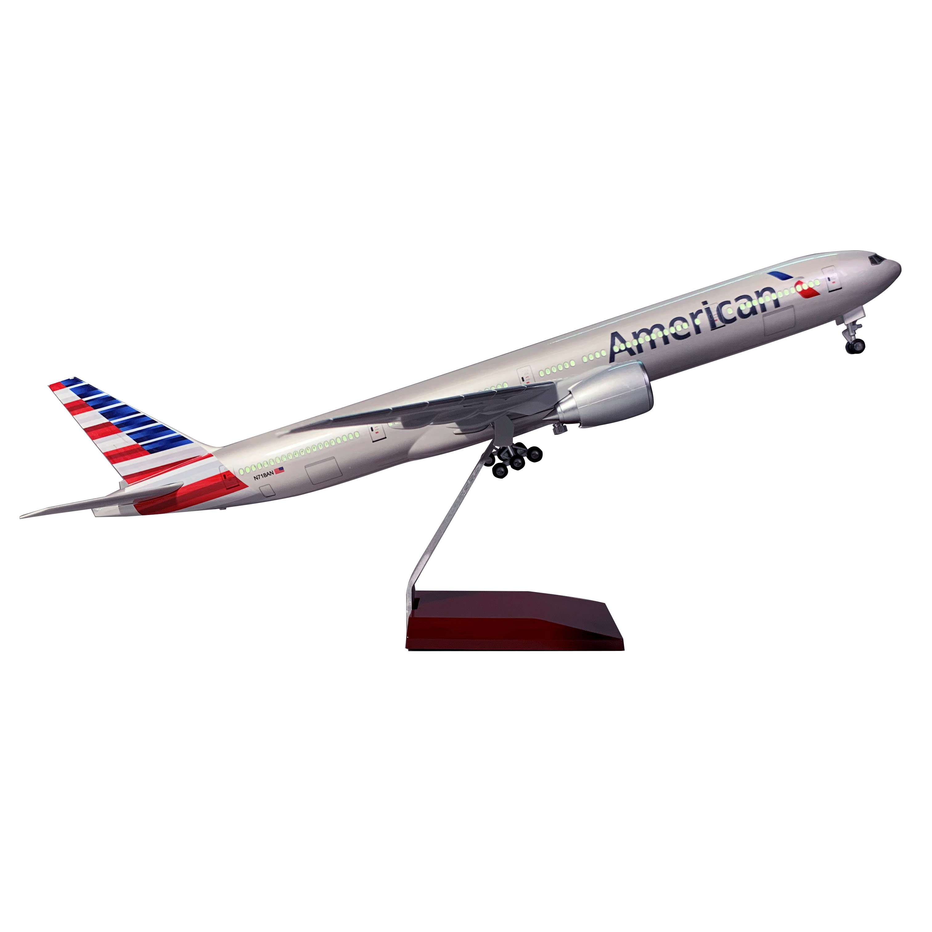Aircraft Buyer Models Scale 1/157 Large Airplane Model American ...