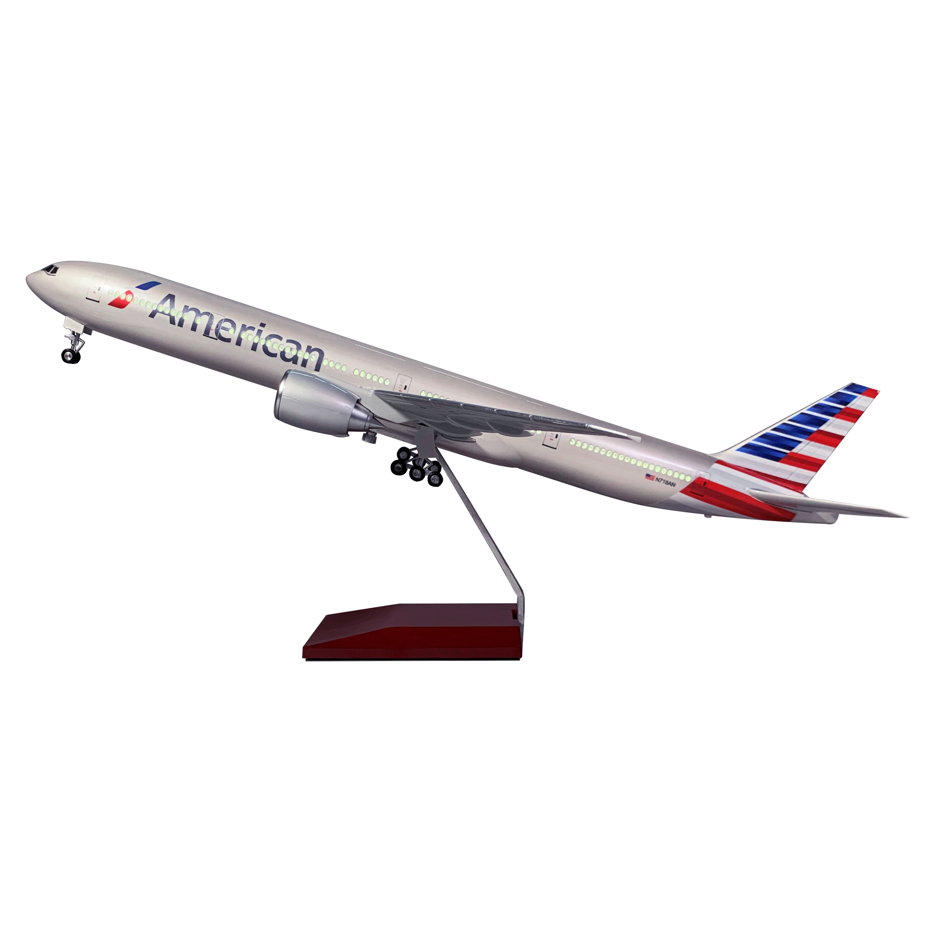 Aircraft Buyer Models Scale 1/157 Large Airplane Model American ...