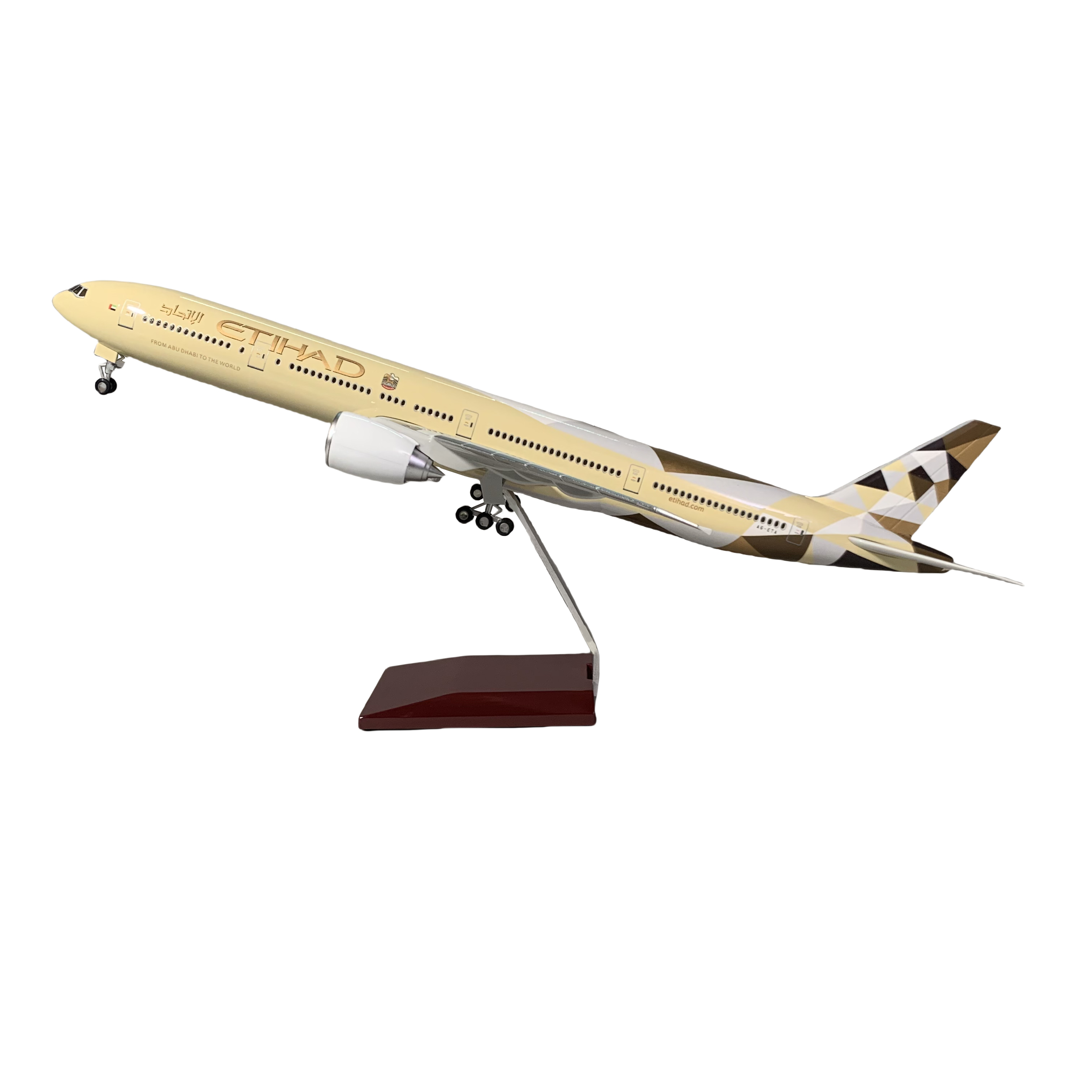 Aircraft Buyer Models Scale 1/157 Large Airplane Model Etihad Boeing ...